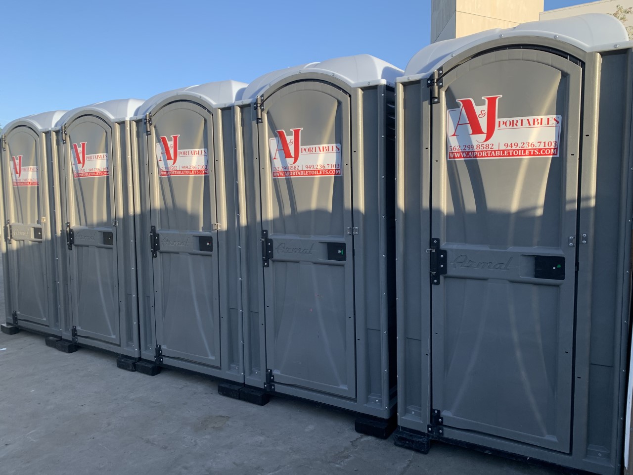 Porta Potty for Dallas, TX | A & J Portable Toilet Rentals - Porta ...